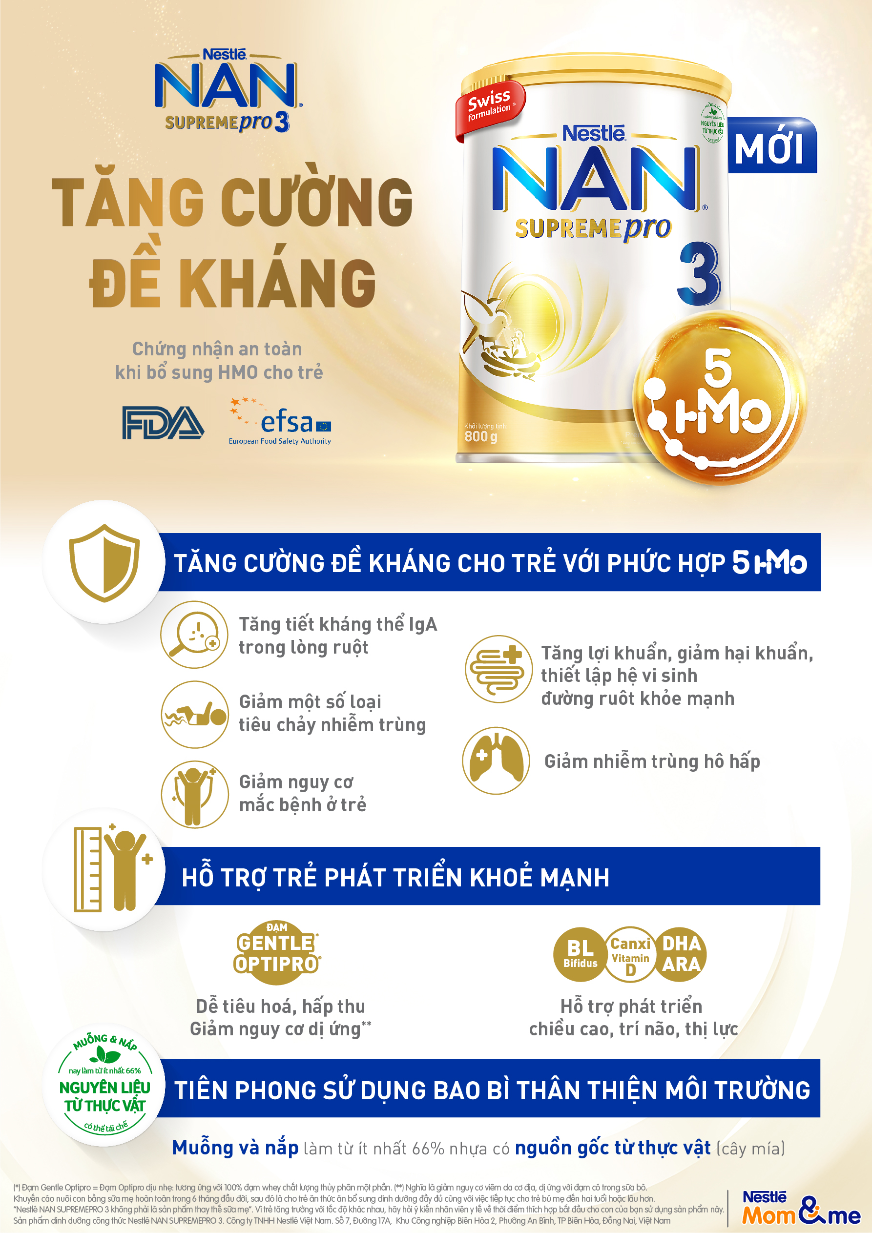 Nan Supreme Pro 3 - Sản phẩm giúp trẻ tăng cường sức đề kháng
