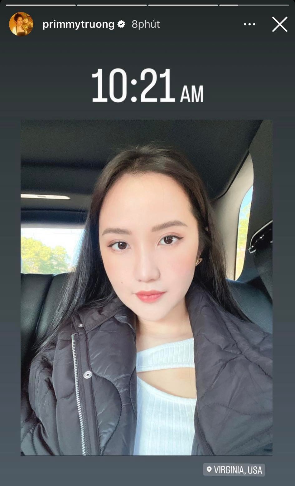 Primmy Trương khoe ảnh cùng chồng vi vu ở Mỹ