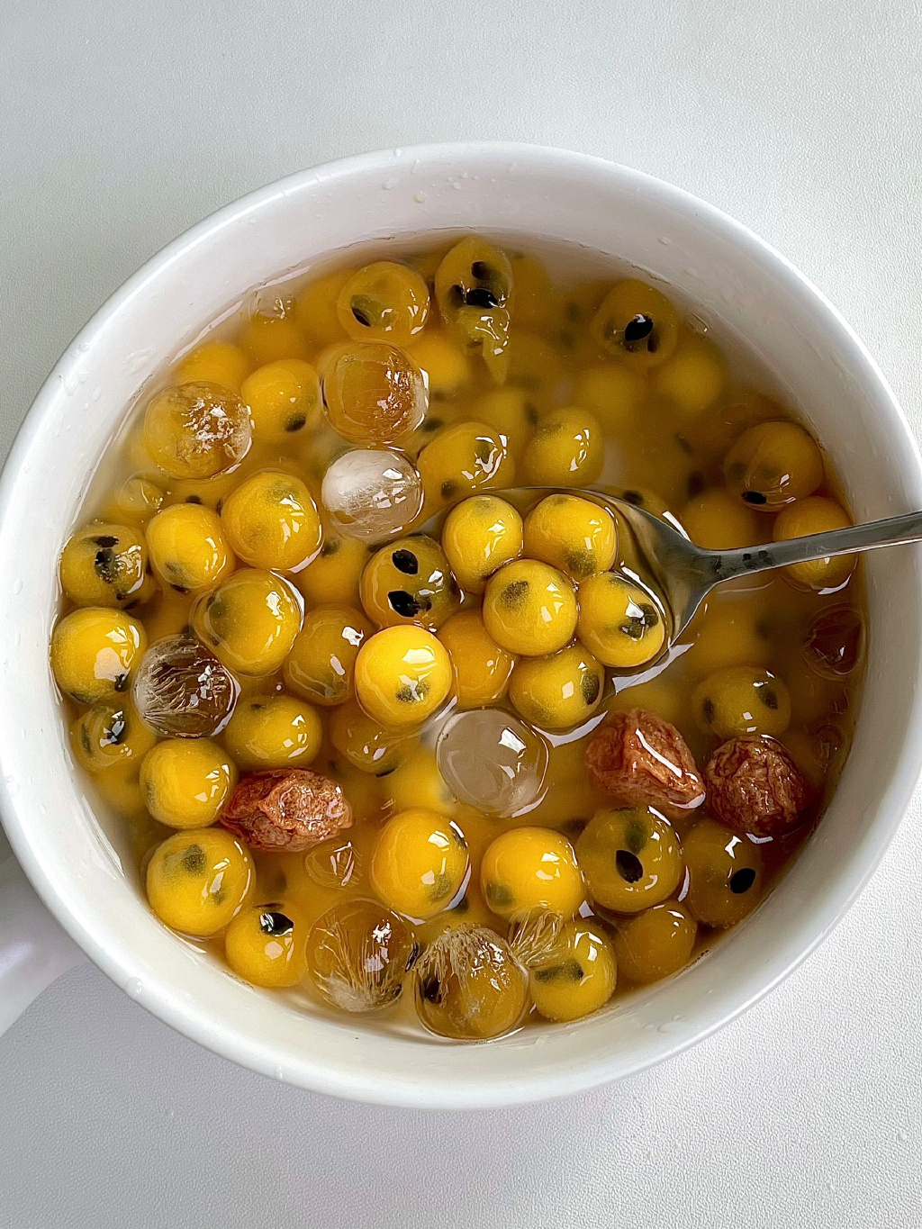 Cách làm trân châu chanh dây thơm ngon, đẹp mắt