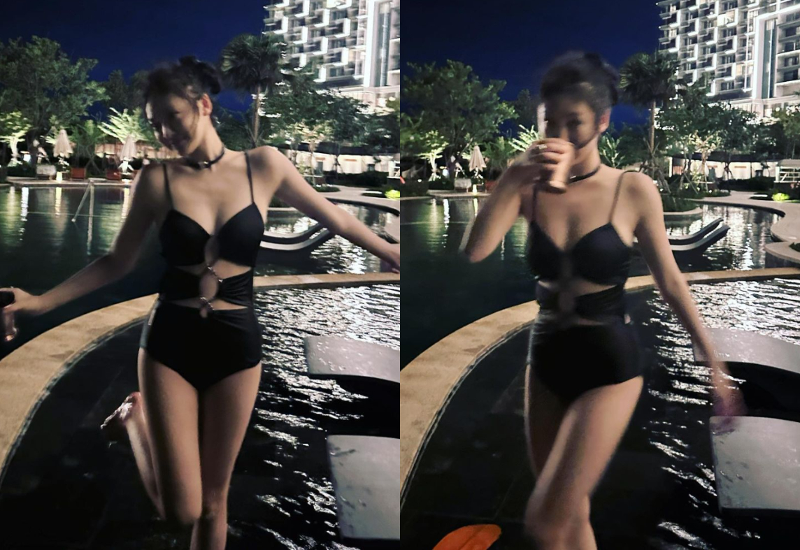 Ningning tung ảnh ở resort Hội An, cùng aespa thưởng thức ẩm thực Việt