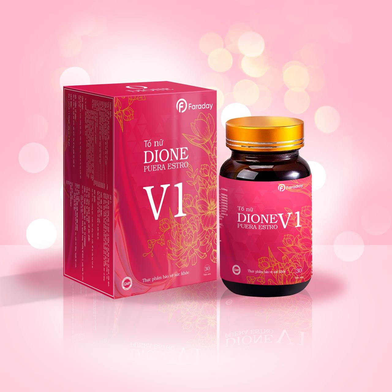 Viên uống Tố nữ Dione Puera Estro V1 - “Cứu tinh” cho chị em phụ nữ ...