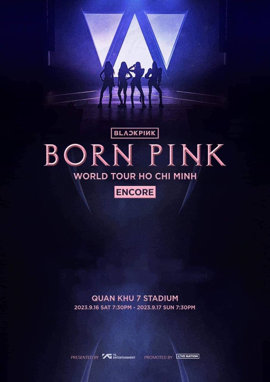 Thông tin BLACKPINK tổ chức show "Born Pink Encore" TPHCM là sai sự thật