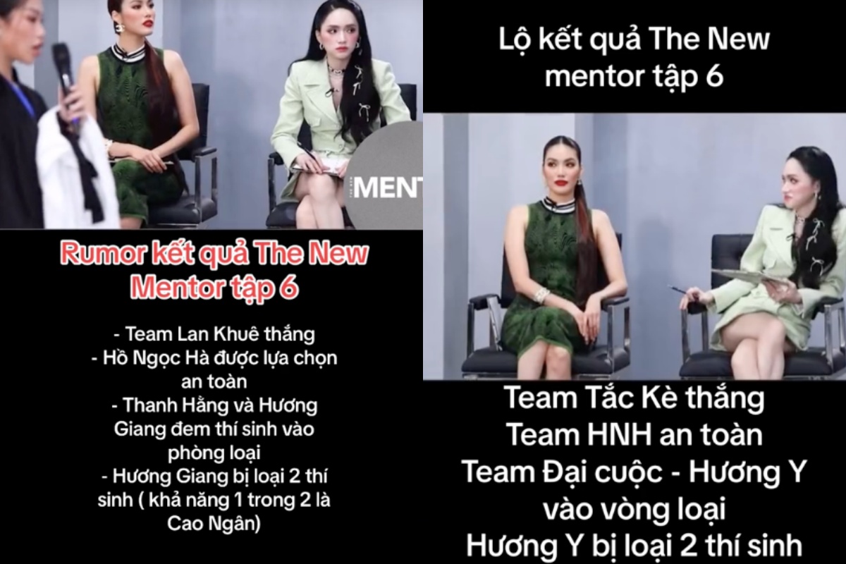 Lộ kết quả "The New Mentor" tập 6: Lan Khuê thắng, 2 thí sinh đội Hương Giang bị loại?