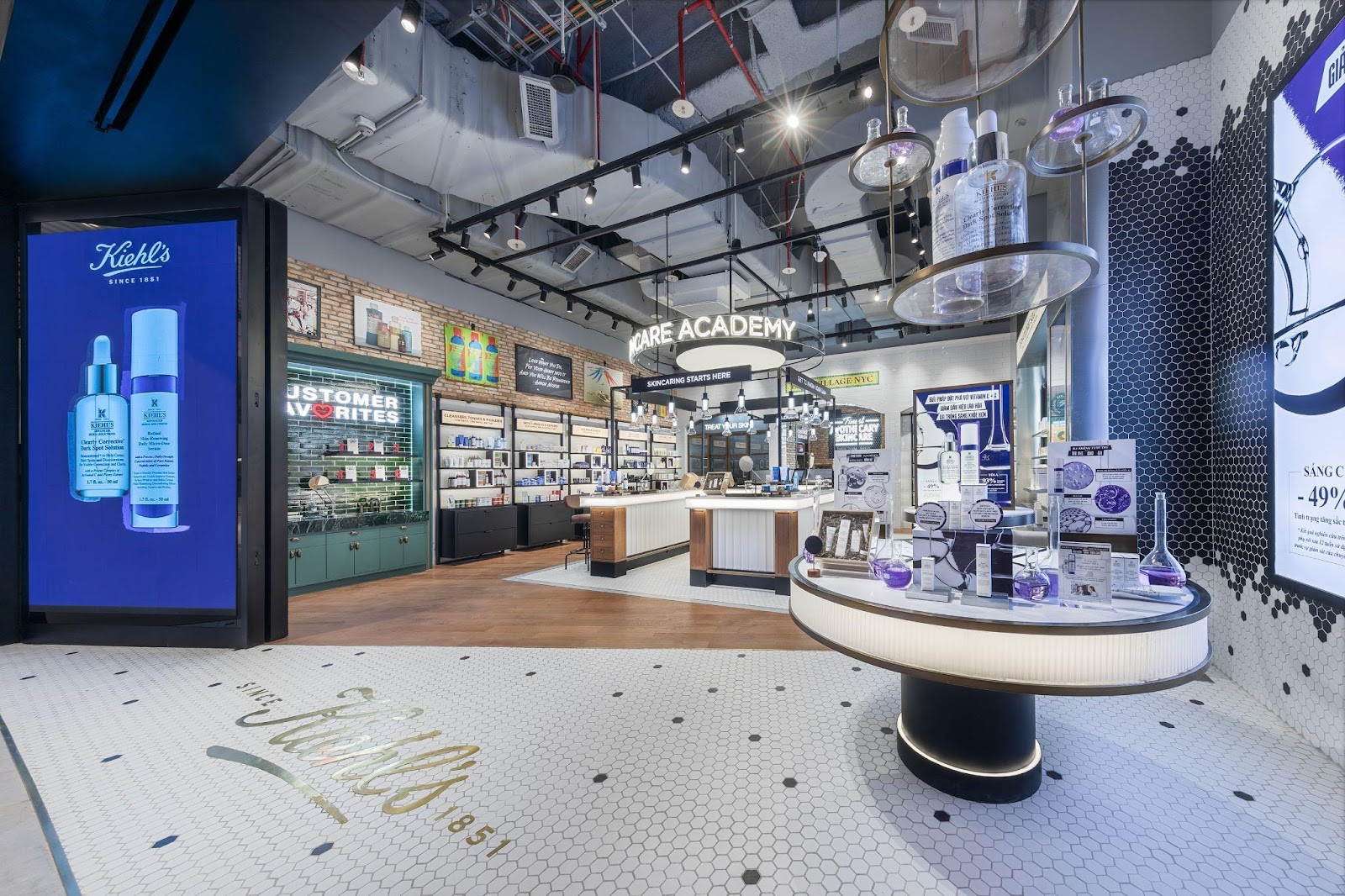Kiehl's ra mắt cửa hàng lớn nhất tại Việt Nam