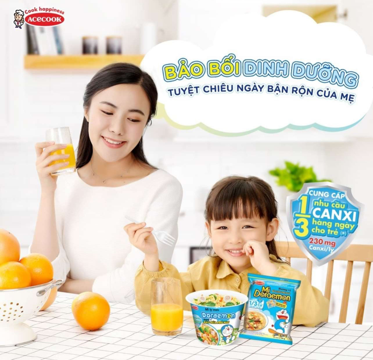Acecook Việt Nam: Nâng cao giá trị dinh dưỡng trong từng sản phẩm