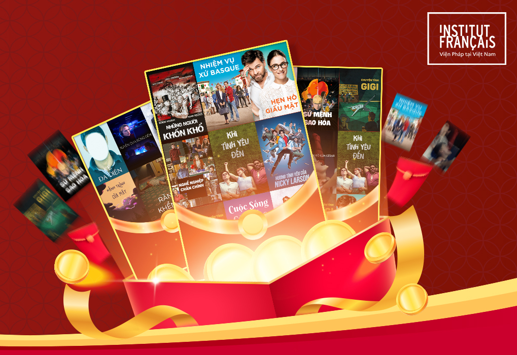 Đón Tết cùng 16 bộ phim Pháp chưa từng chiếu tại Việt Nam