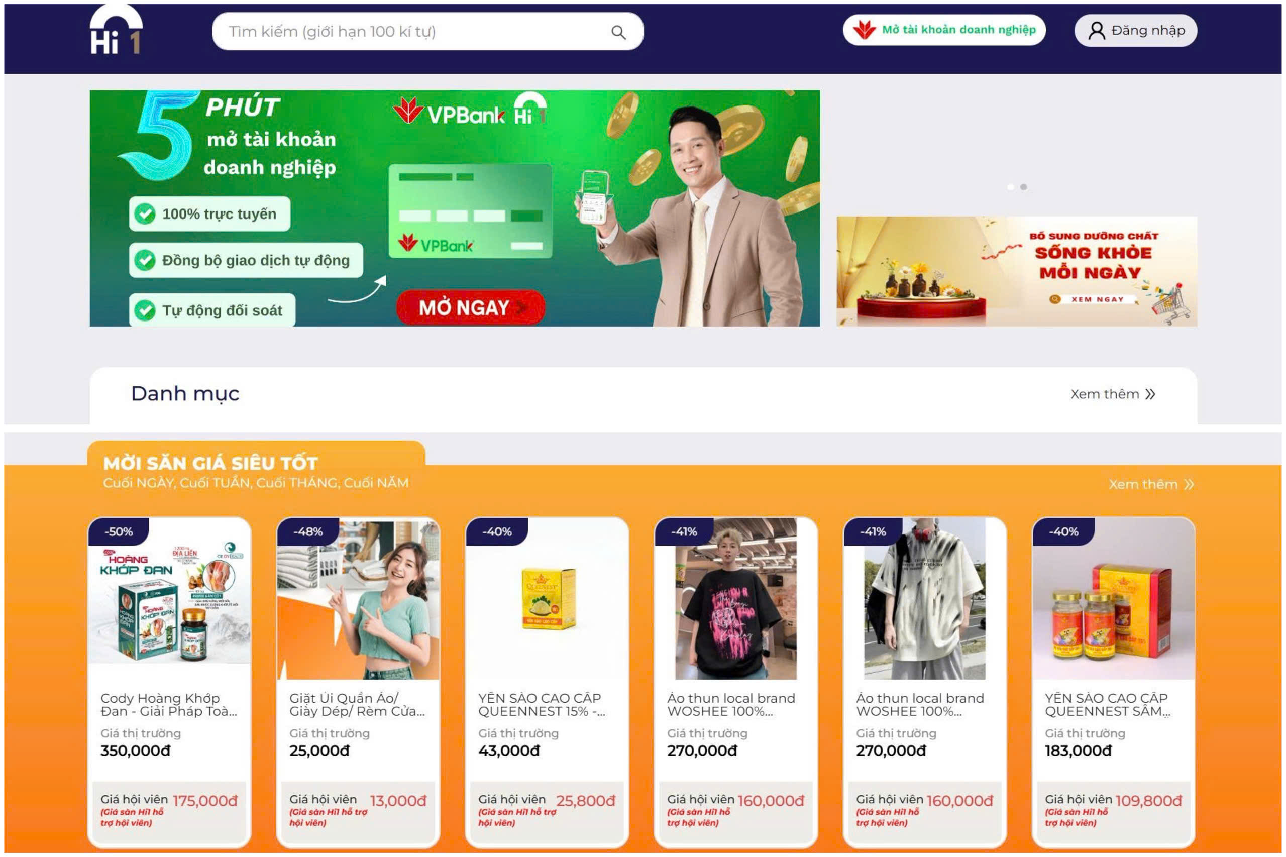 Hi1 – sàn TMĐT "thuần Việt" đối mặt với nhiều thách thức từ sàn quốc tế