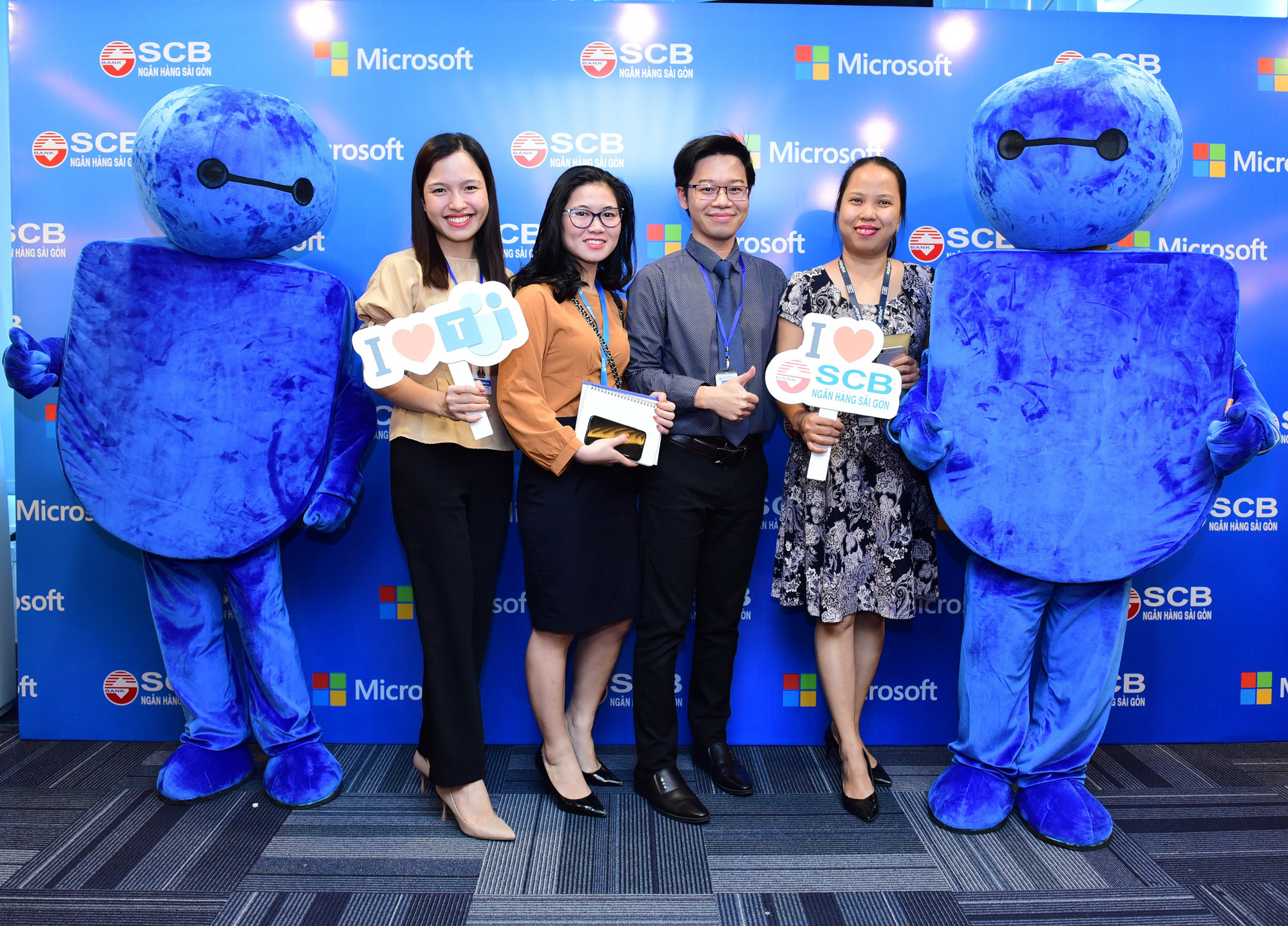 SCB số hóa môi trường làm việc với ứng dụng Microsoft Teams
