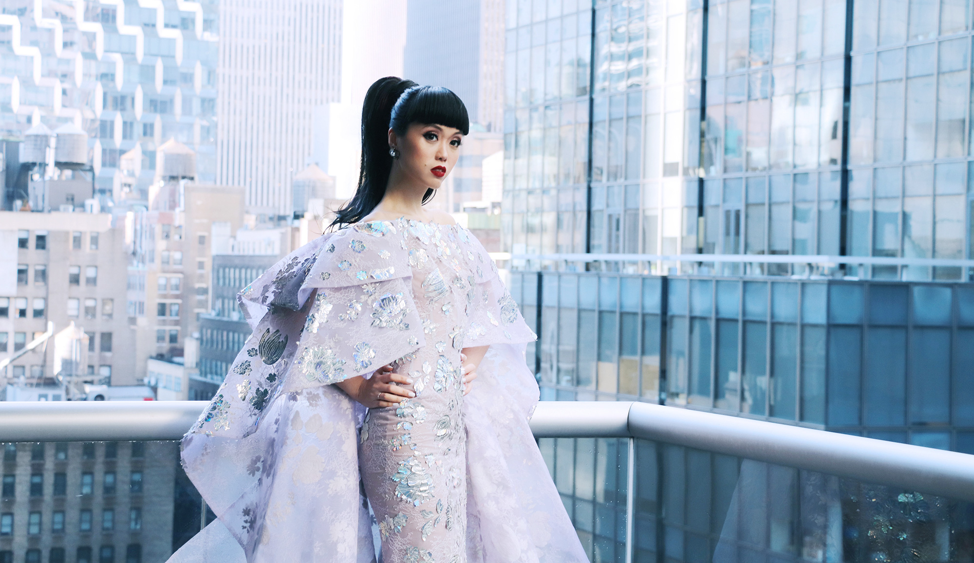 Jessica Minh Anh làm show thời trang thân thiện môi trường tại Mỹ