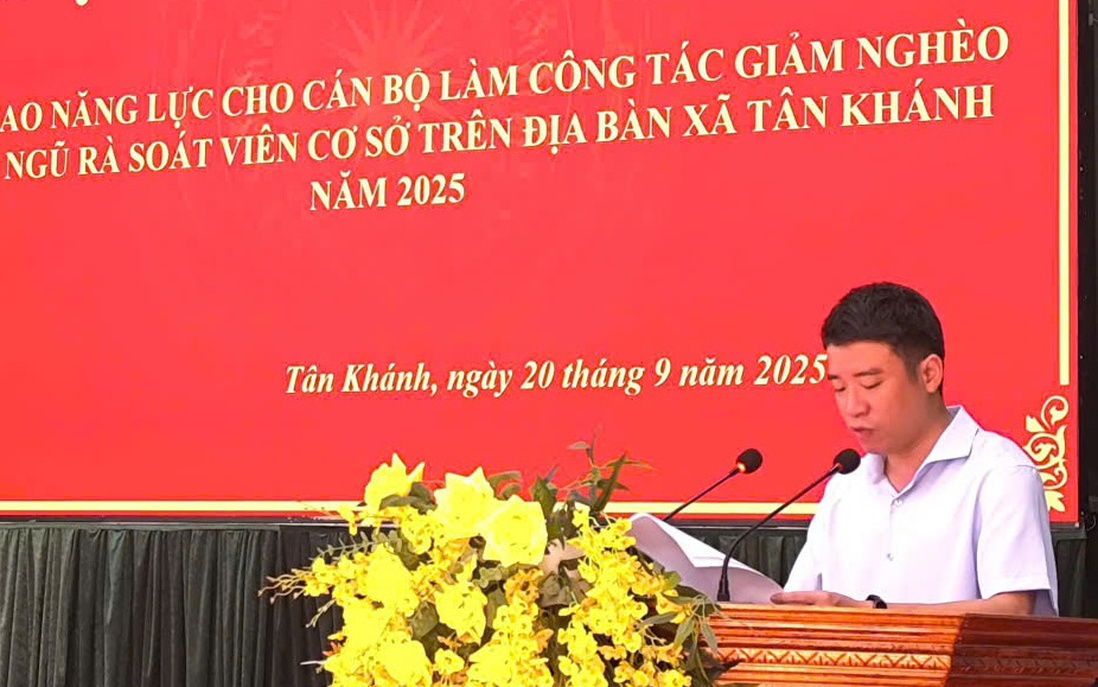 Tân Khánh tạo đà giảm nghèo bền vững