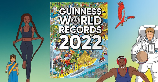 Phát hành sách Guinness World Records 2022 cùng thời điểm với thế giới ...