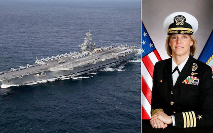 Nữ chỉ huy tàu sân bay hạt nhân đầu tiên của Mỹ » Báo Phụ Nữ Việt Nam