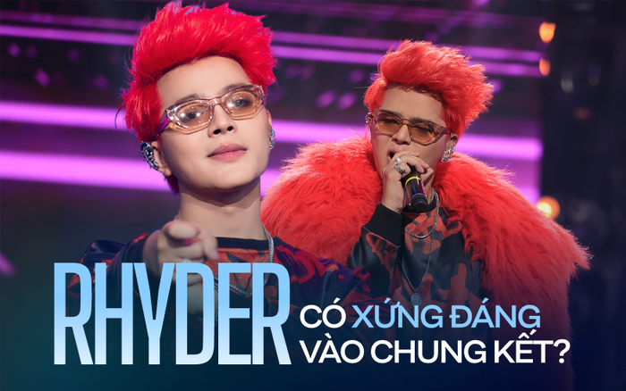 Rhyder có xứng đáng vào Chung kết Rap Việt? » Báo Phụ Nữ Việt Nam