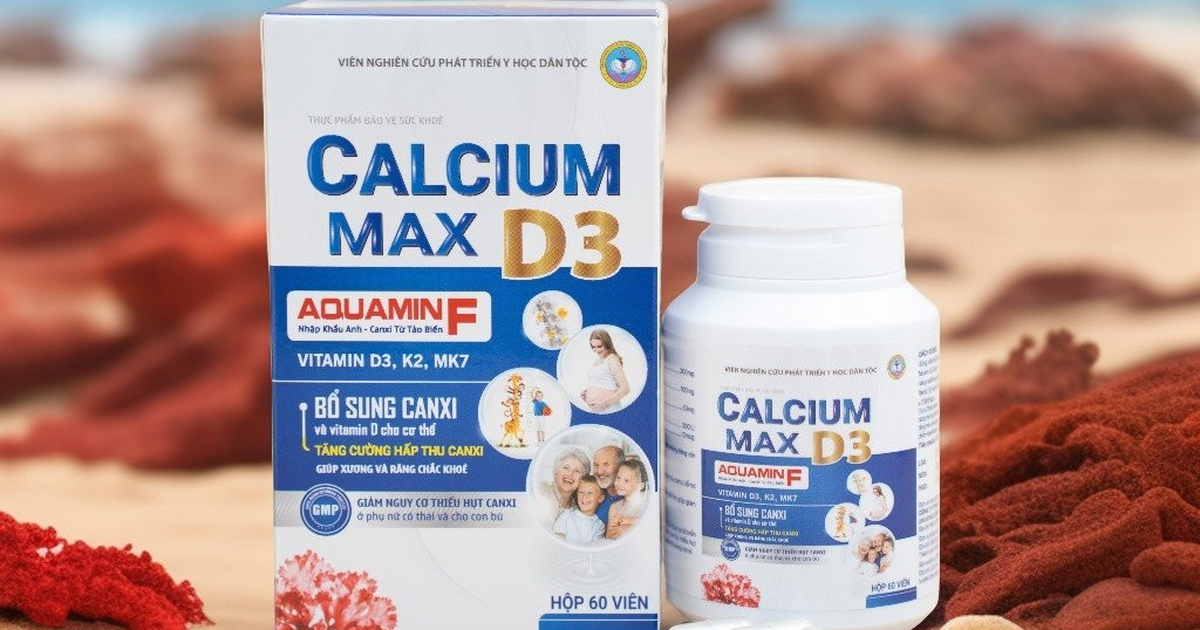 CALCIUM MAX D3 - Giải pháp bổ sung canxi hiệu quả cho phụ nữ tiền mãn kinh