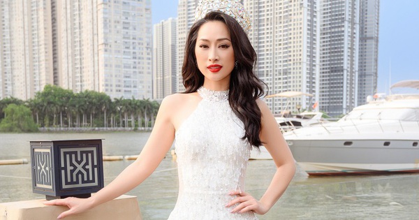 Siêu mẫu Quỳnh Thy bất ngờ quay lại showbiz, là Đại sứ hình ảnh Hoa hậu Đại dương 2023