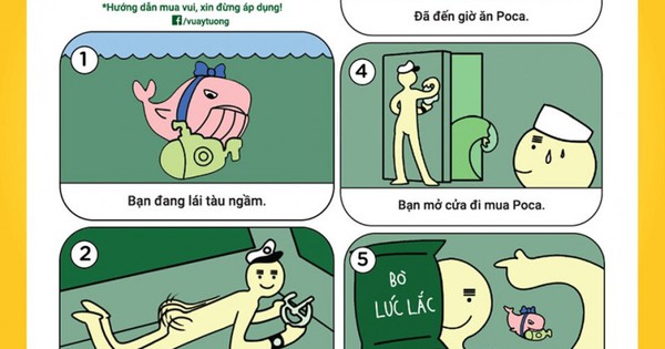 Không chỉ gói bim bim, hình ảnh, lời lẽ phản cảm của Poca còn xuất hiện ...